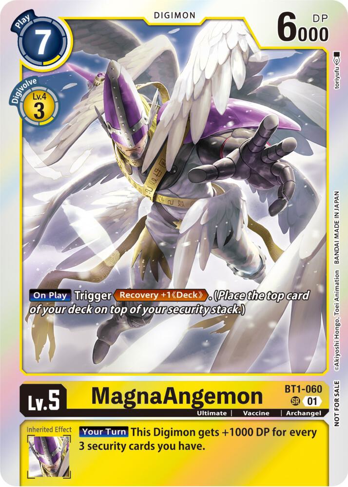 MagnaAngemon - BT1-060 (Blast Ace Double Pack Set) - Release Special Booster 1.0 - Digimon Card ...