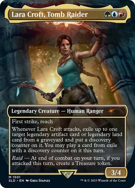 Lara Croft, Tomb Raider - Secret Lair Drop Series - Magic: The ...