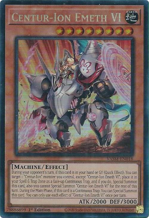 Centur-Ion Primera (CR) - Valiant Smashers - YuGiOh