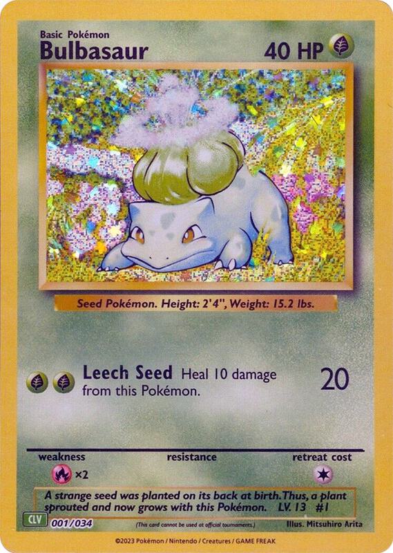Bulbasaur - Trading Card Game Classic - Pokemon - TCGplayer.com