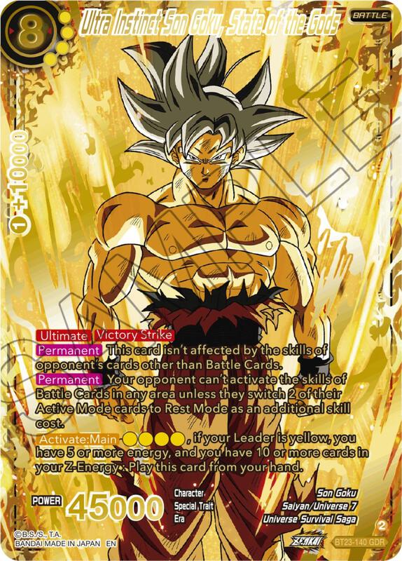 Ultra Instinct Son Goku, State of the Gods (GDR) - Perfect Combination ...