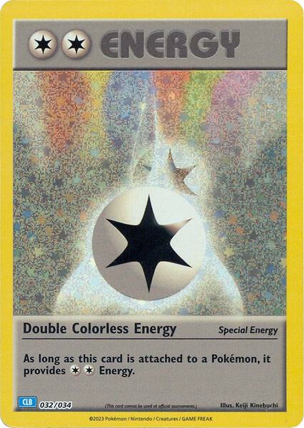 Double Colorless Energy (CLB) - Trading Card Game Classic - Pokemon ...