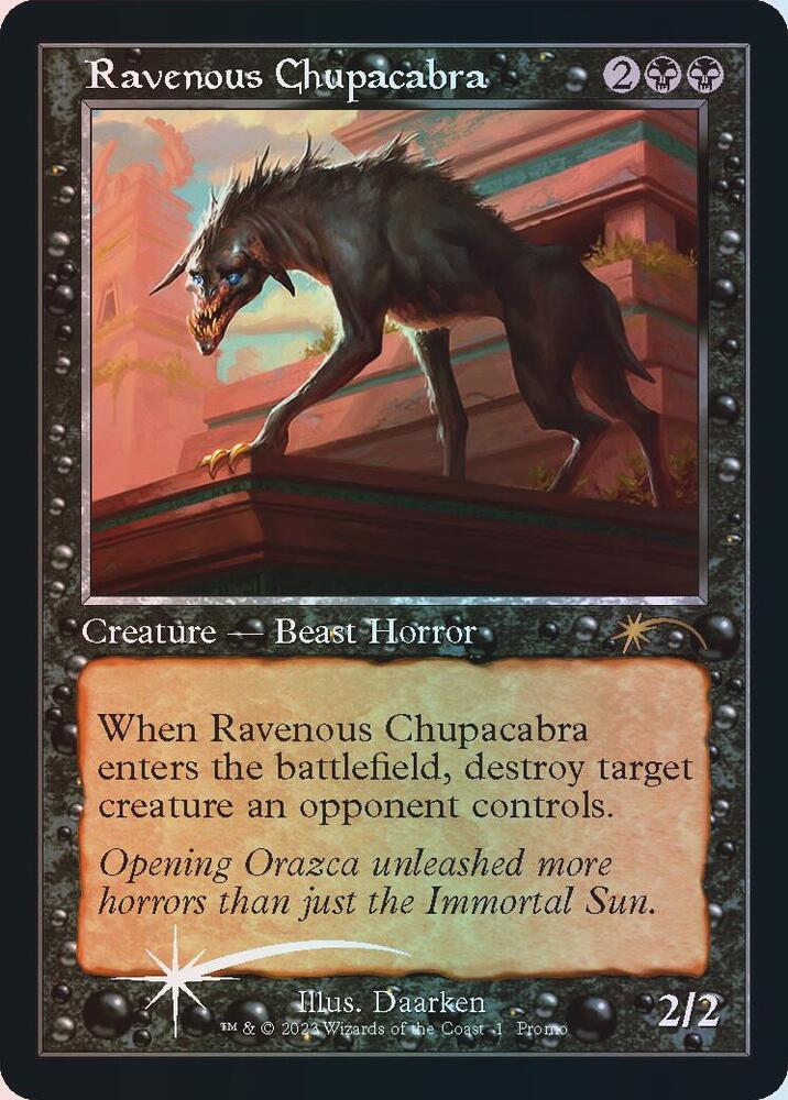 Ravenous Chupacabra (Retro Frame) - Open House Promos - Magic: The ... Ravenous Chupacabra (Retro Frame) - Open House Promos - Magic: The ...