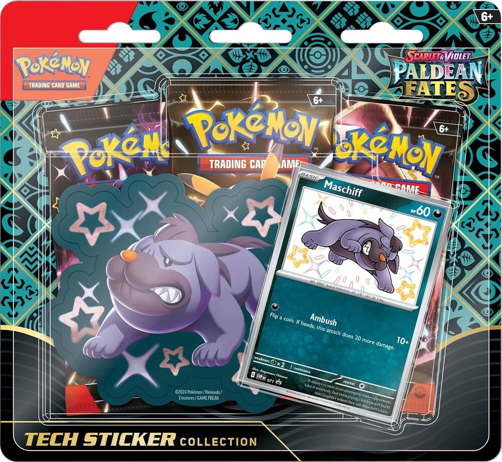 Paldean Fates Tin [Iron Treads ex] - SV: Paldean Fates - Pokemon