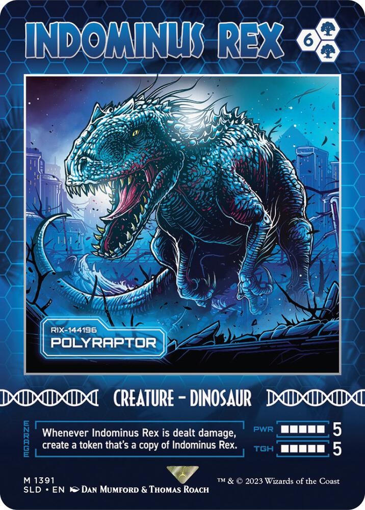 Indominus Rex - Polyraptor - Secret Lair Drop Series - Magic: The ...
