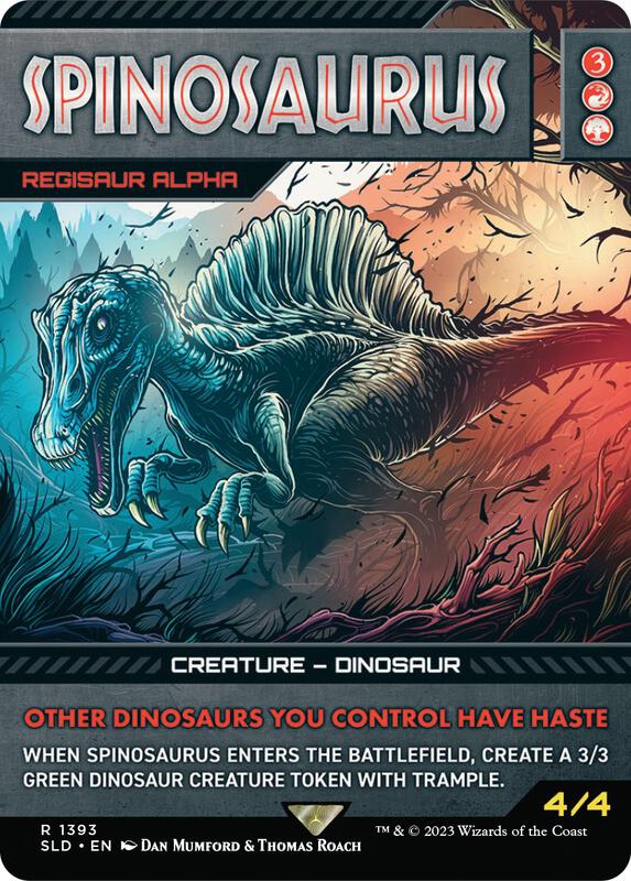 Indominus Rex - Polyraptor - Secret Lair Drop Series - Magic: The ...