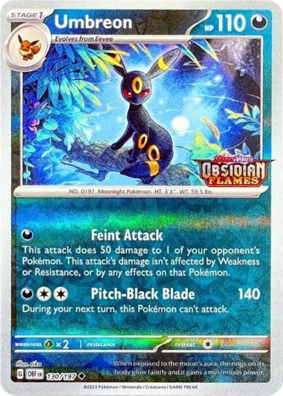 Umbreon - 130/197 (EBGames Exclusive) - Miscellaneous Cards & Products ...