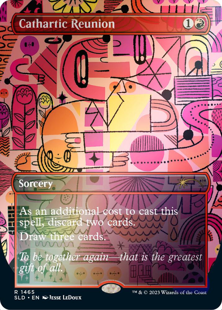 Cathartic Reunion (Rainbow Foil) - Secret Lair Drop Series - Magic: The ...