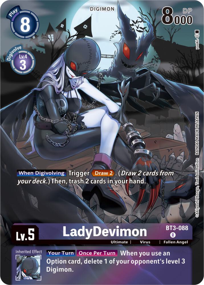 LadyDevimon - BT3-088 (Gift Box 2023) - Release Special Booster 1.0 ...
