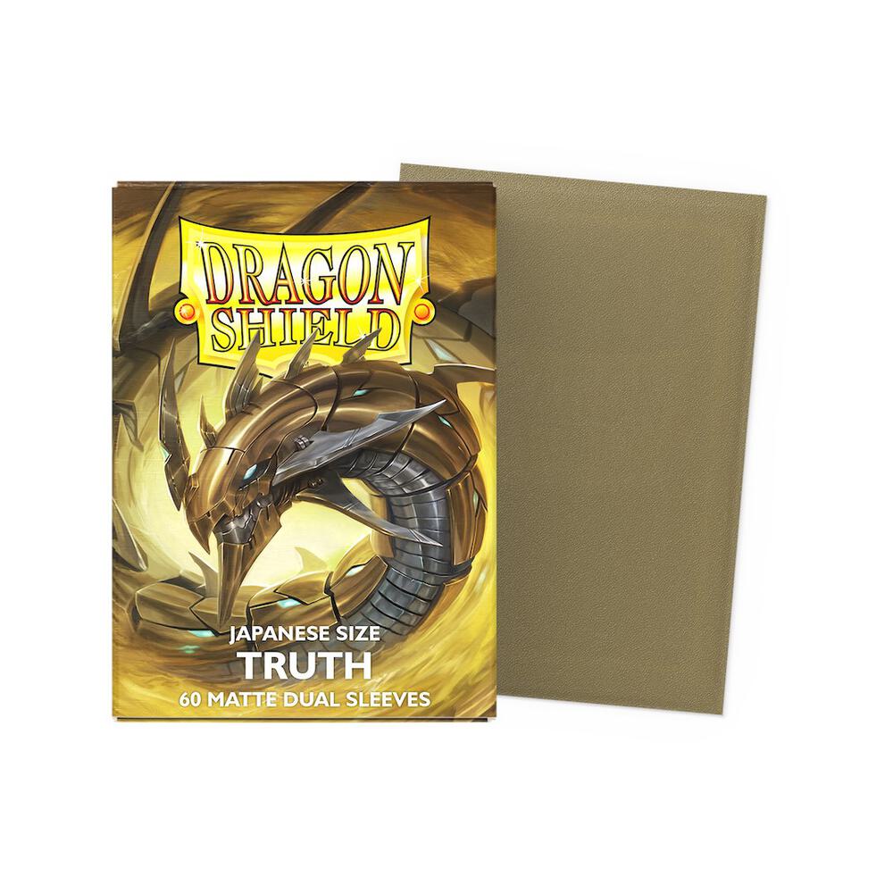Dragon Shield Dual Matte Japanese Sleeves - Truth (60-Pack) - Dragon ...