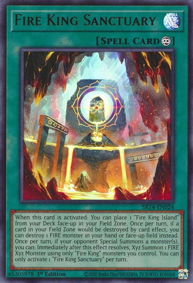 Fire King Sanctuary - Structure Deck: Fire Kings - YuGiOh - TCGplayer.com
