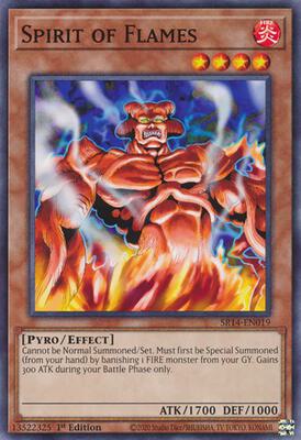 Spirit of Flames - Structure Deck: Fire Kings - YuGiOh - TCGplayer.com