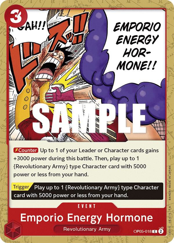Emporio Energy Hormone - Awakening of the New Era - One Piece Card Game ...