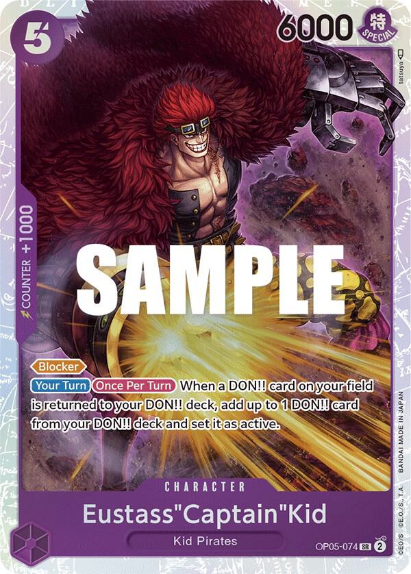 Eustass"Captain"Kid - Awakening of the New Era - One Piece Card Game ...