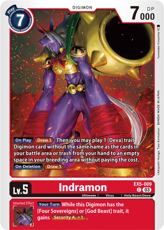 Sinduramon - Animal Colosseum - Digimon Card Game