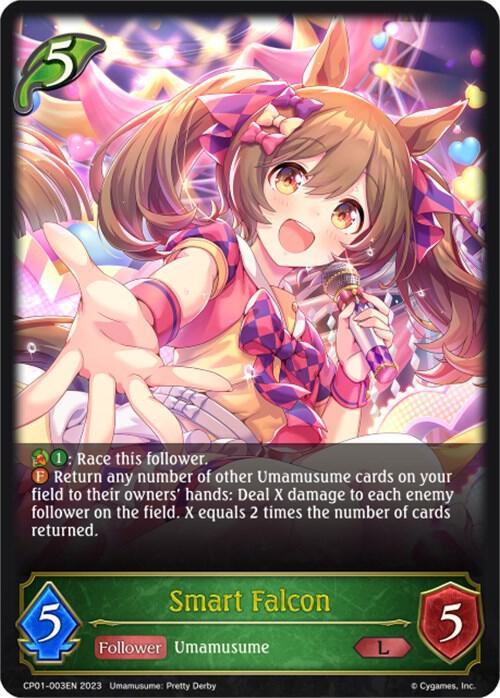 Smart Falcon - CP01: Umamusume: Pretty Derby - Shadowverse: Evolve - TCGplayer.com