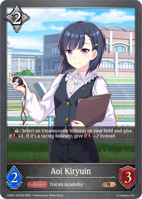 Aoi Kiryuin - CSD01: Ready, Set, Umamusume! - Shadowverse: Evolve - TCGplayer.com