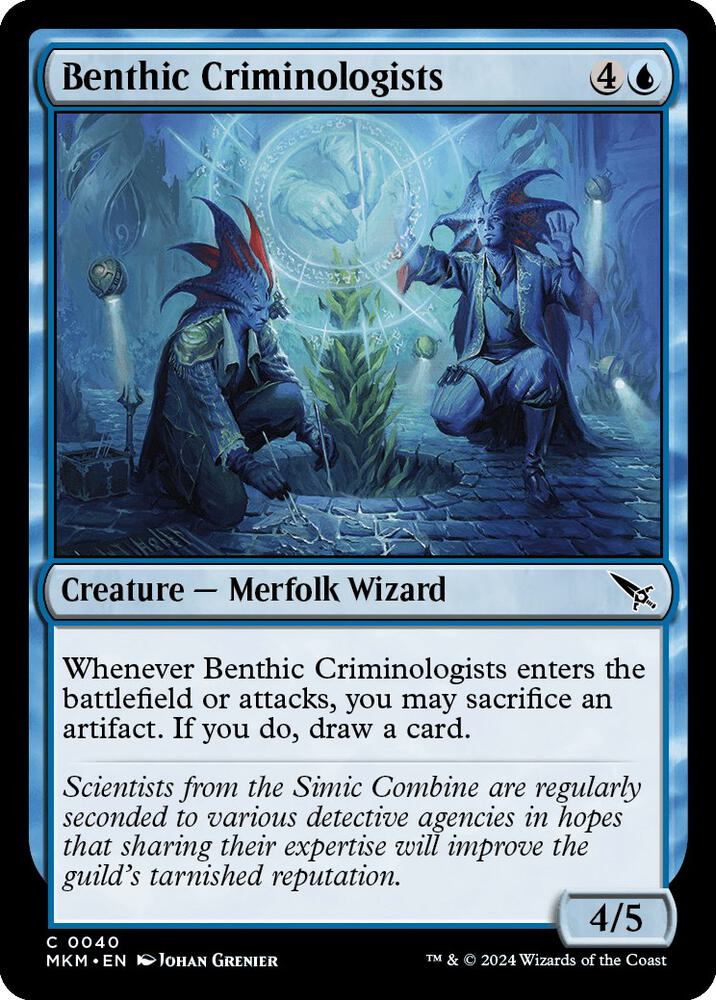 Benthic Criminologists - Murders at Karlov Manor - Magic: The Gathering ...