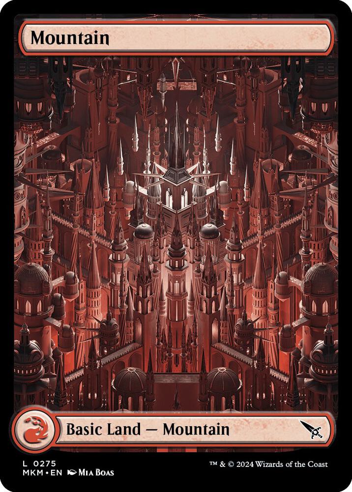 Mountain (0275) - Murders at Karlov Manor - Magic: The Gathering ...