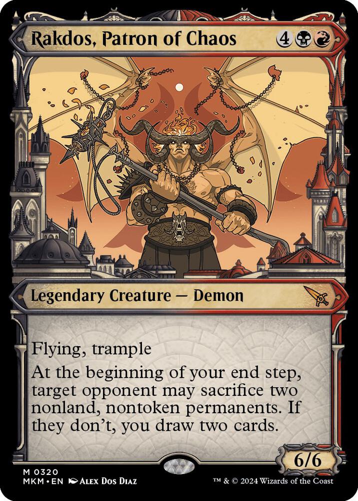 Rakdos, Lord of Riots - Return to Ravnica - Magic: The Gathering ...
