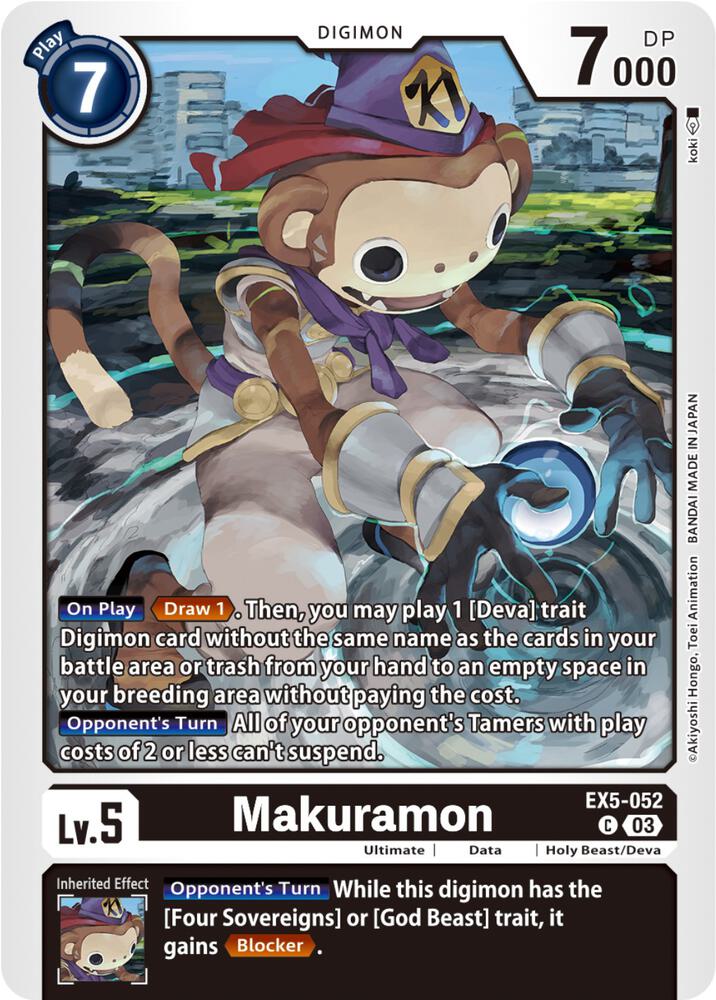 Sinduramon - Animal Colosseum - Digimon Card Game
