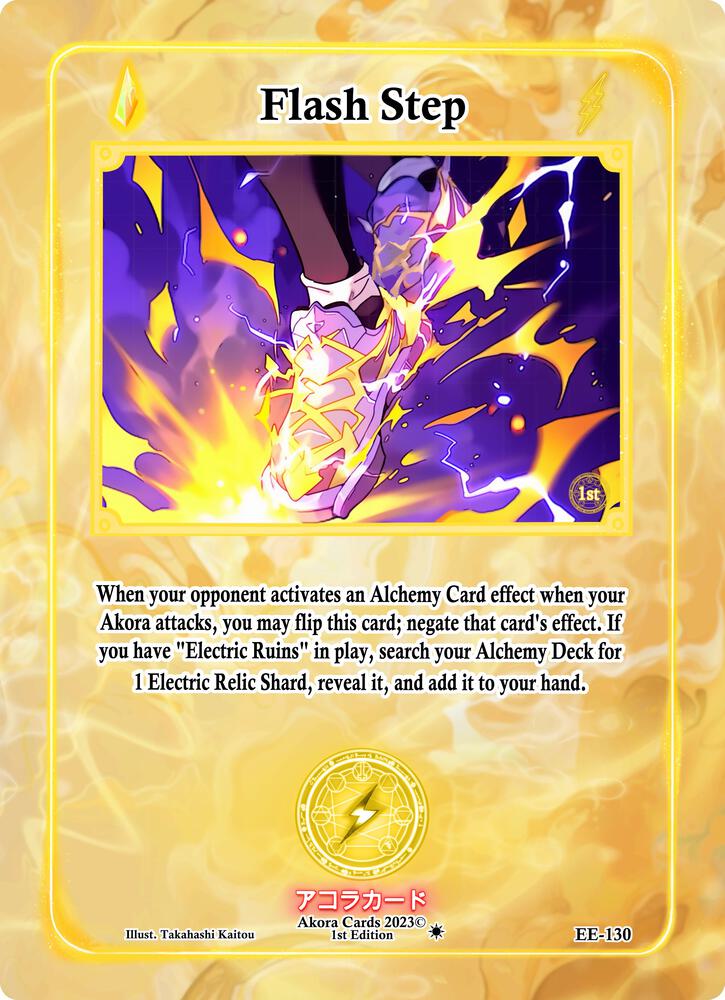 Flash Step - Eternal Echoes [1st Edition] - Akora TCG - TCGplayer.com
