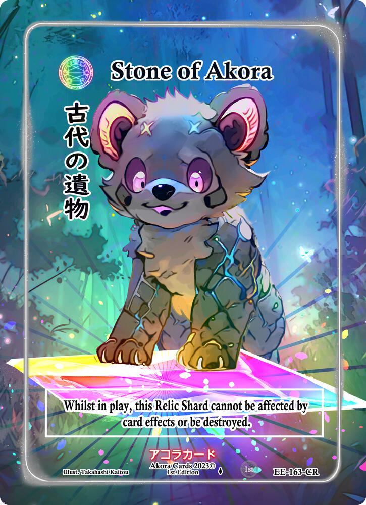 Stone of Akora (Character Rare) - Eternal Echoes [1st Edition] - Akora ...
