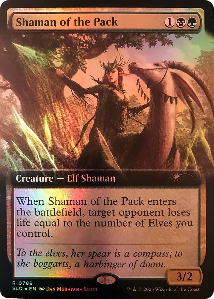 Shaman of the Pack (Extended Art) - Secret Lair Drop Series - Magic ...