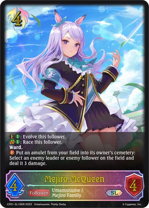 Mejiro McQueen (SL) - CP01: Umamusume: Pretty Derby - Shadowverse: Evolve - TCGplayer.com