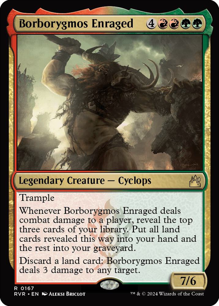 Borborygmos Enraged - Ravnica Remastered - Magic: The Gathering ...
