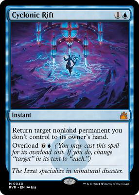 Cyclonic Rift - Ravnica Remastered - Magic: The Gathering - TCGplayer.com