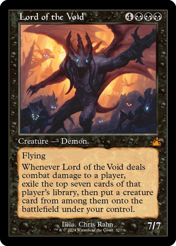 Lord of the Void (Retro Frame) - Ravnica Remastered - Magic: The Gathering