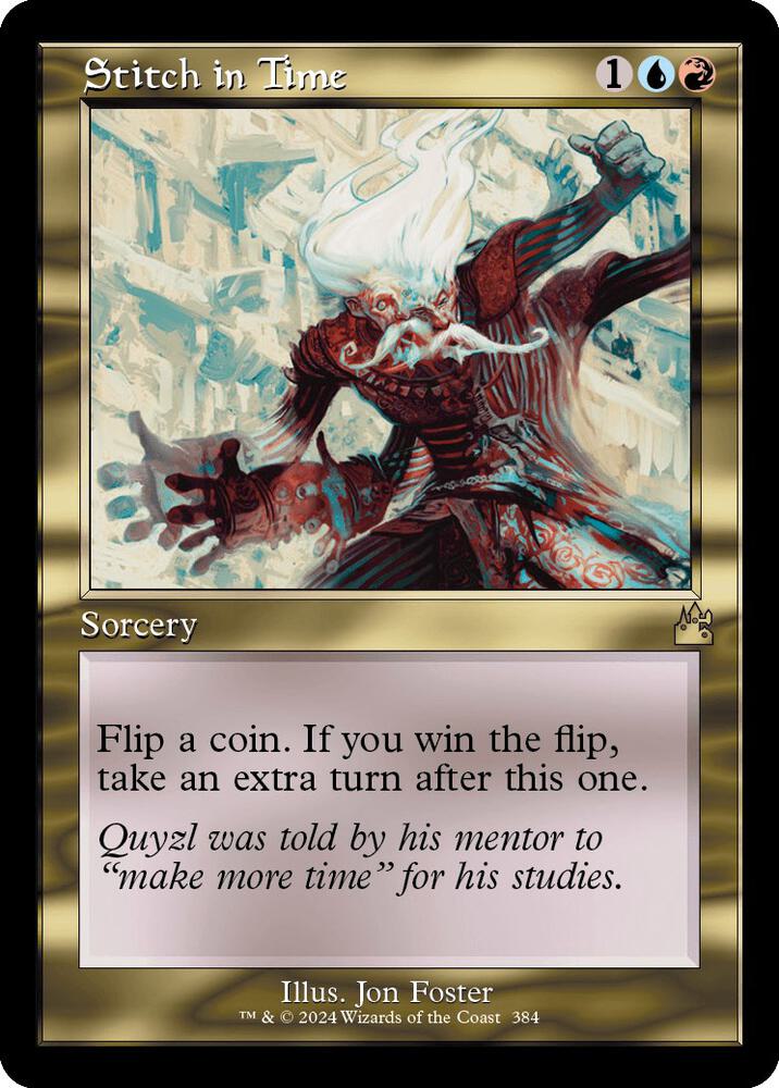 Stitch in Time (Retro Frame) - Ravnica Remastered - Magic: The Gathering - TCGplayer.com