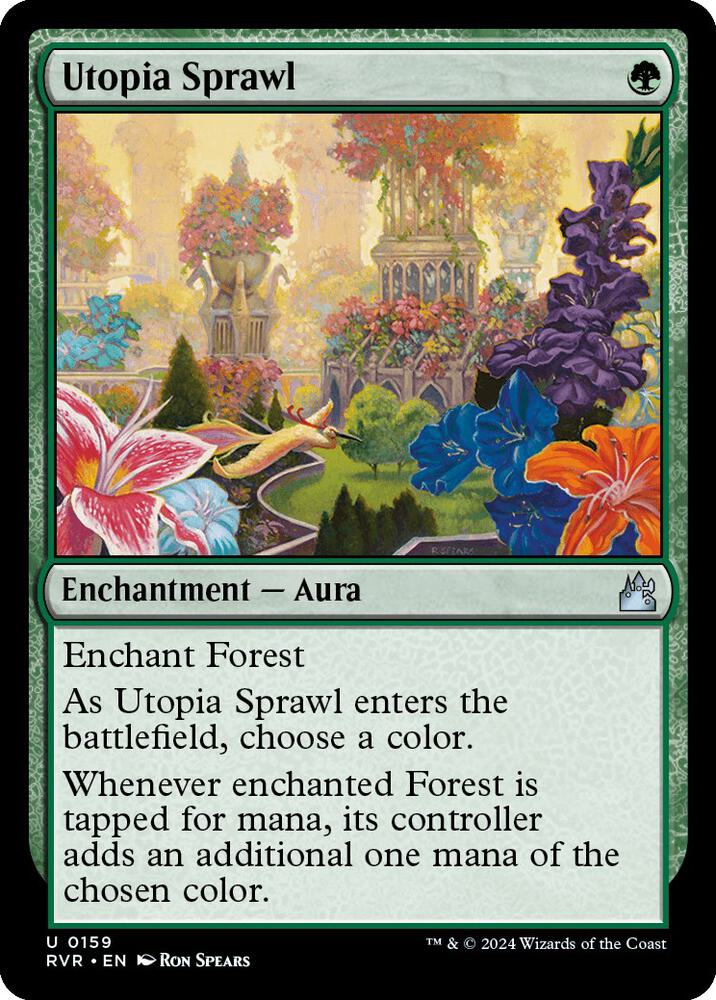 Utopia Sprawl - Ravnica Remastered - Magic: The Gathering - TCGplayer.com