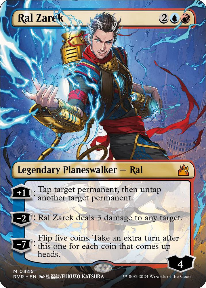 Ral Zarek (Anime Borderless) - Ravnica Remastered - Magic: The ...
