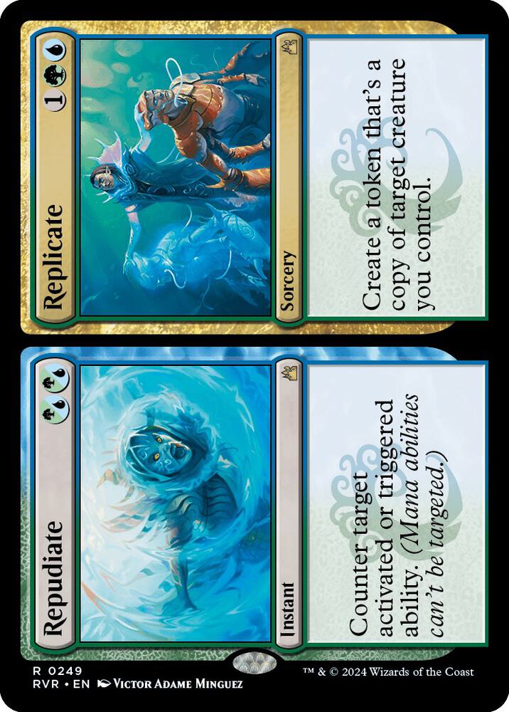 Repudiate // Replicate - Ravnica Remastered - Magic: The Gathering ...