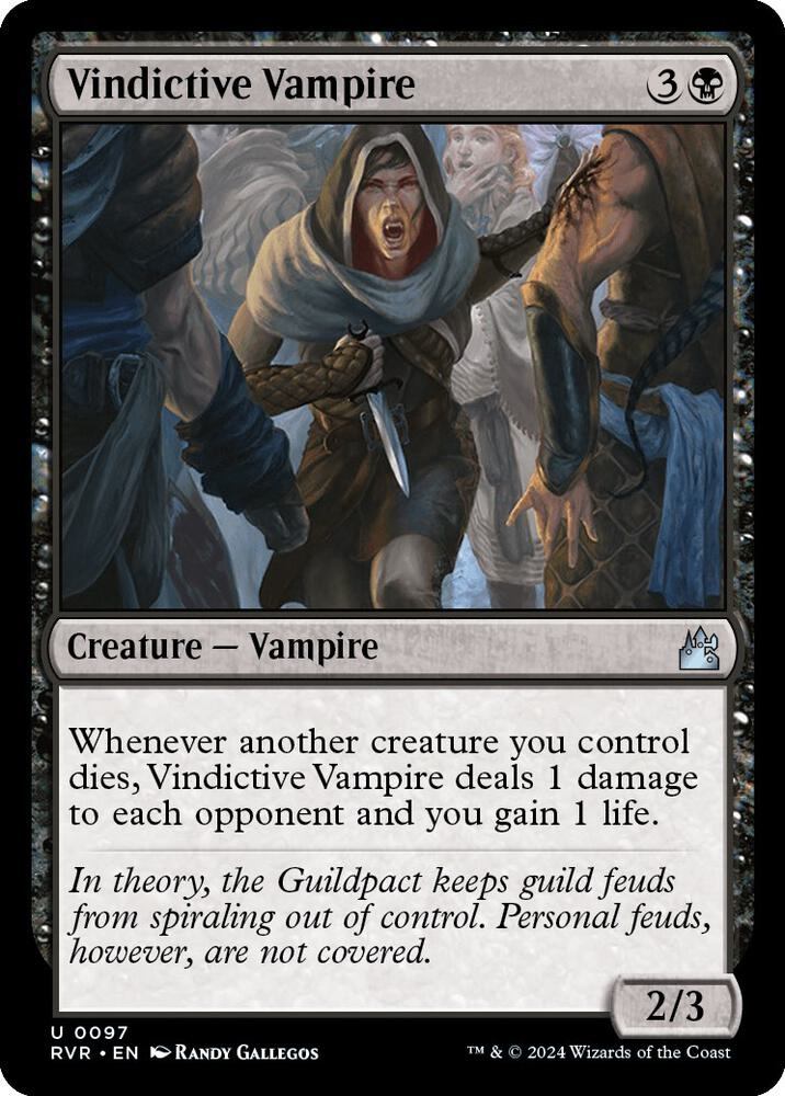 Vindictive Vampire - Ravnica Remastered - Magic: The Gathering ...