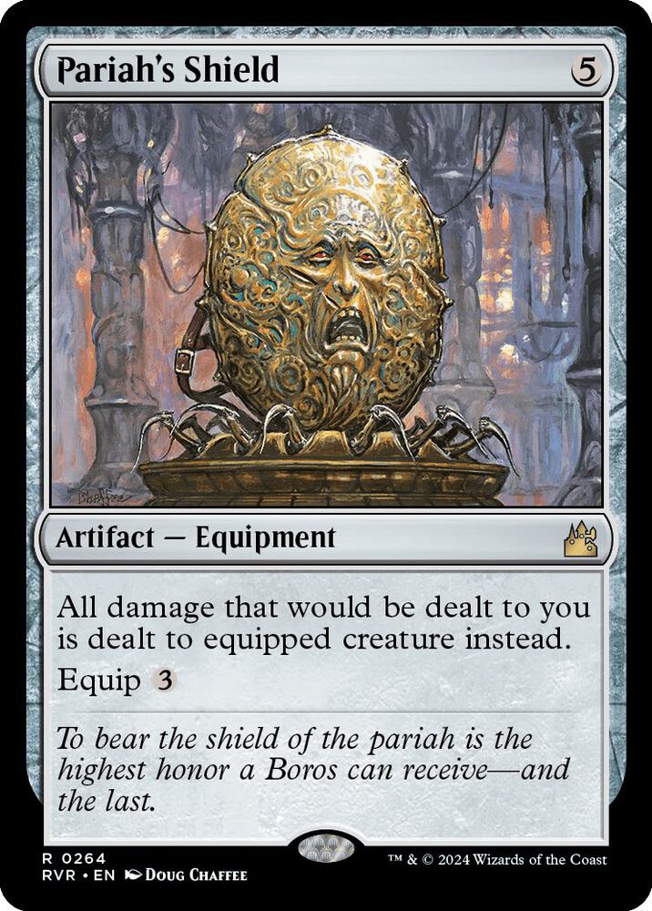 Pariah's Shield - Ravnica Remastered - Magic: The Gathering - TCGplayer.com
