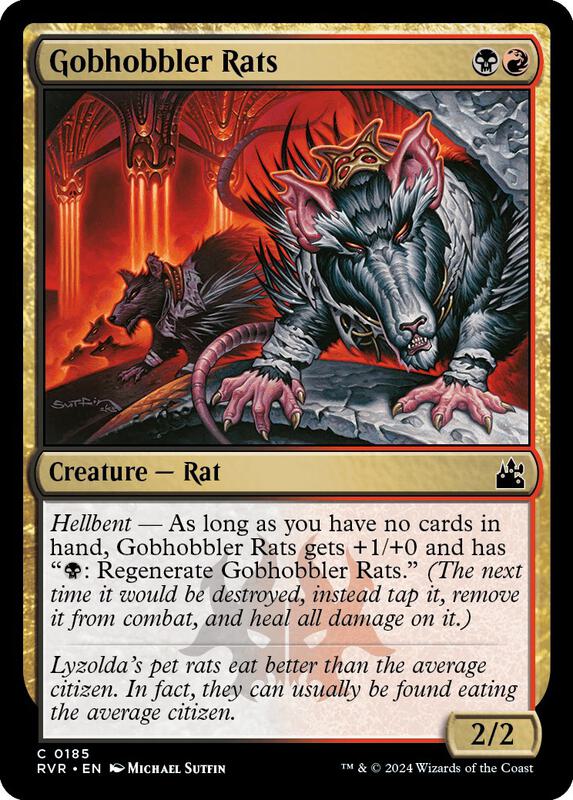 Gobhobbler Rats - Ravnica Remastered - Magic: The Gathering - TCGplayer.com