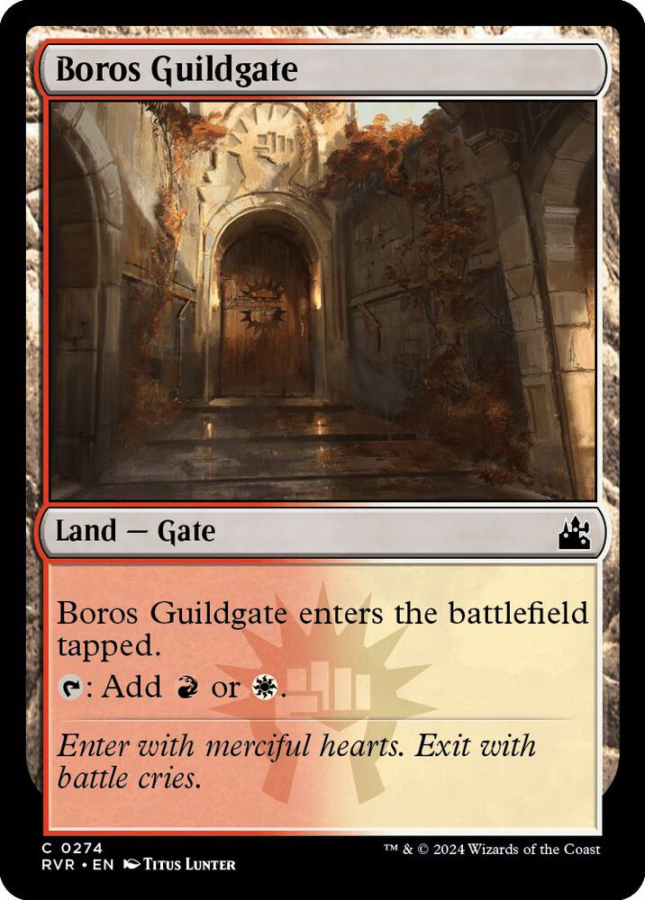 Boros Guildgate - Ravnica Remastered - Magic: The Gathering - TCGplayer.com