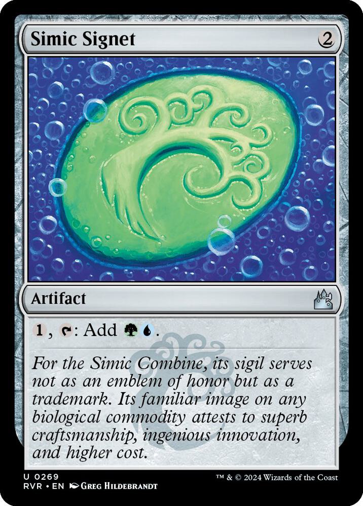 Simic Signet - Ravnica Remastered - Magic: The Gathering - TCGplayer.com