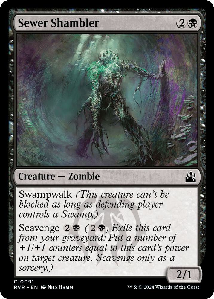 Sewer Shambler - Ravnica Remastered - Magic: The Gathering - TCGplayer.com