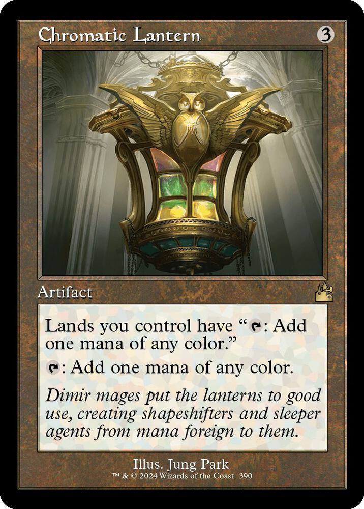 Chromatic Lantern (Retro Frame) - Ravnica Remastered - Magic: The ...