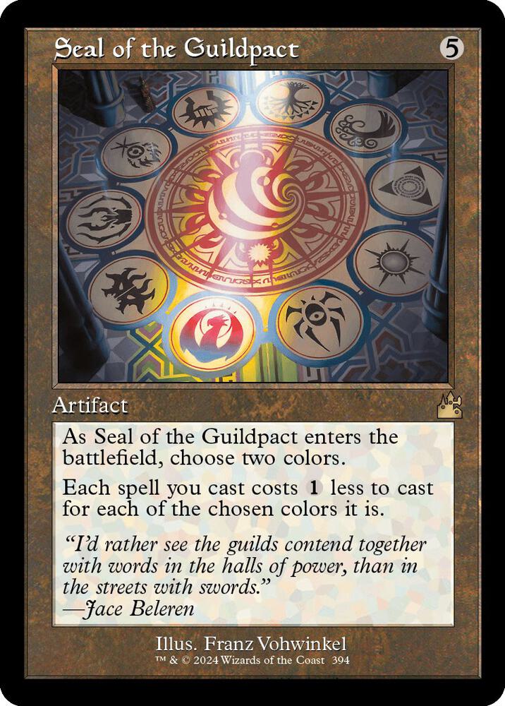Seal of the Guildpact (Retro Frame) - Ravnica Remastered - Magic: The ...