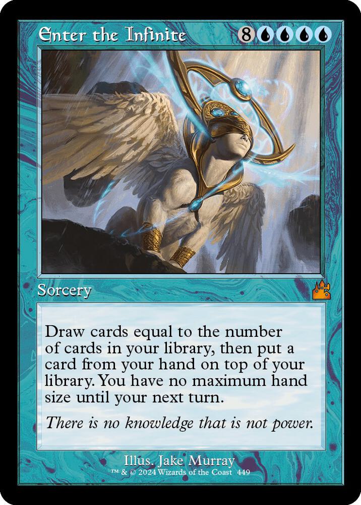 Enter the Infinite (Retro Frame) - Ravnica Remastered - Magic: The ...
