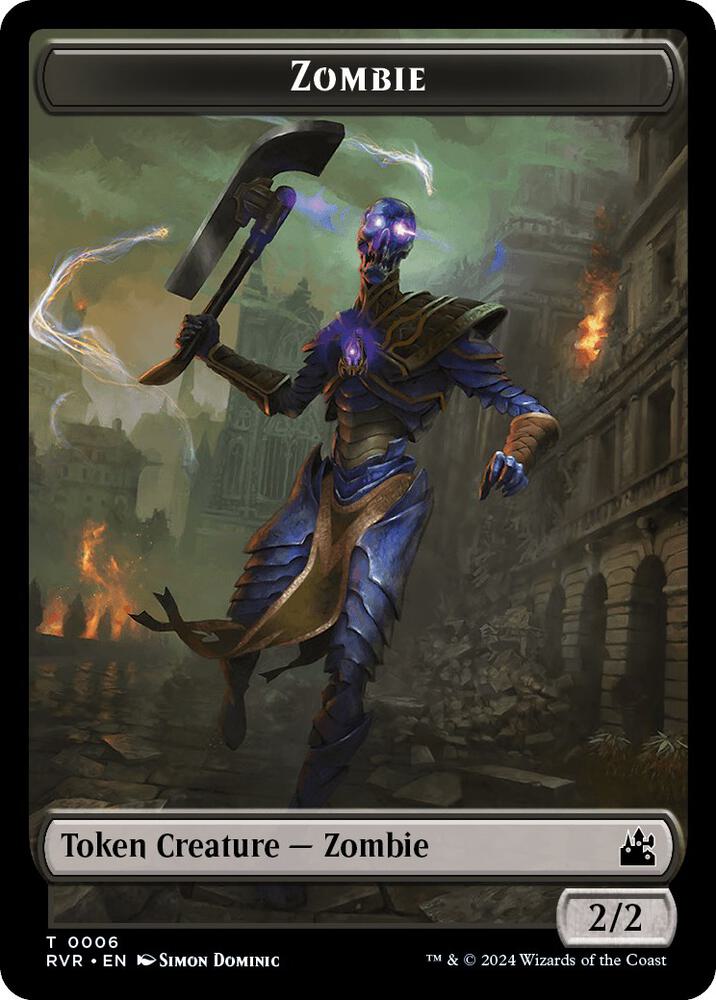 Zombie Token - Ravnica Remastered - Magic: The Gathering - TCGplayer.com