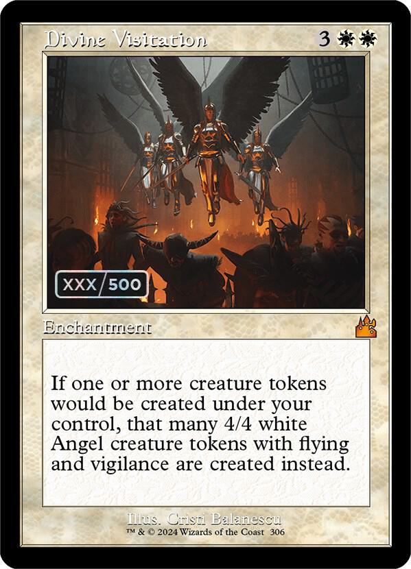 Divine Visitation (Retro Frame) (Serial Numbered) - Ravnica Remastered ...