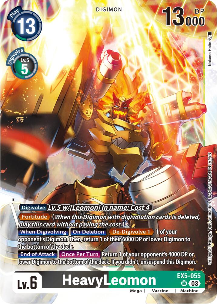 HeavyLeomon - Animal Colosseum - Digimon Card Game - TCGplayer.com