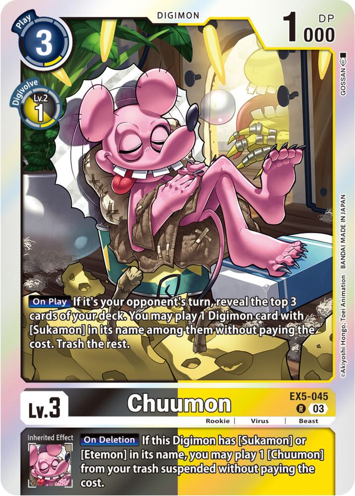 Chuumon - Animal Colosseum - Digimon Card Game - TCGplayer.com