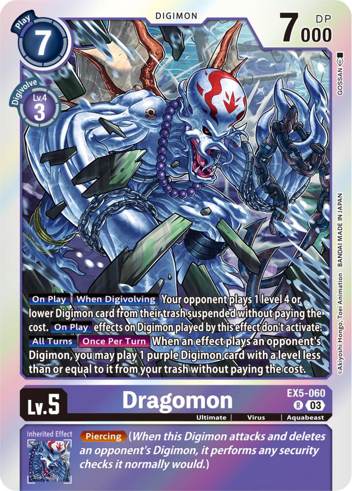 WaruSeadramon - Exceed Apocalypse - Digimon Card Game